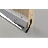 Stormguard SG100 Threshold - 2000mm - Silver | IronmongeryDirect | Same ...