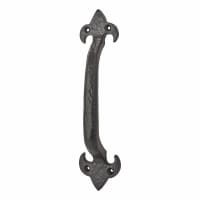 Olde Forge Rim Lock - Deadlock - Antique Black Iron | IronmongeryDirect ...