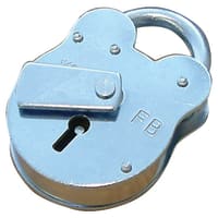 FB14 Padlock - 63mm - Yellow | IronmongeryDirect | Same Day Despatch