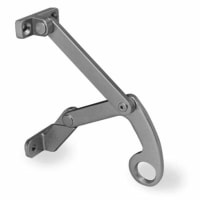 Duoflex flush opener for aluminium windows - Silver | IronmongeryDirect ...