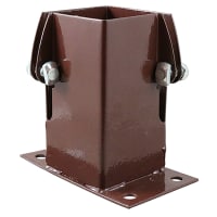 Fence Post Shoes | IronmongeryDirect | Same Day Despatch