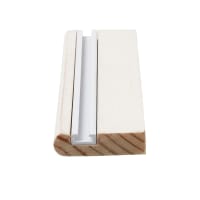 Timber Parting Bead - 8 x 25mm - 3000mm Length - Primed White - Pack of ...