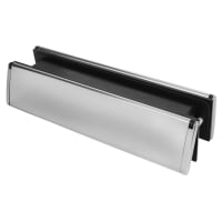 Trojan Letter Plate - 300 x 70mm - 40-80mm Door Thickness - Brushed ...