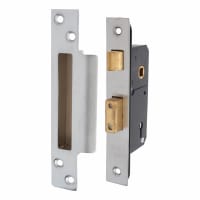 Nemef 9600 Narrow Style Euro Deadlock - 60mm Case - 45mm Backset ...