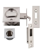 Klug Round Flush Privacy Set with Bolt - Polished Chrome ...