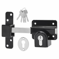 GateMate Locking Long Throw Gate Lock - 50mm Gate Thickness - Euro ...