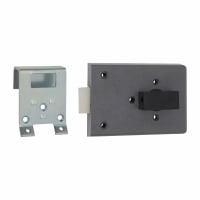 Fire Brigade FB2 Rim Deadlock - 110mm Case - 45mm Backset - Left Hand ...