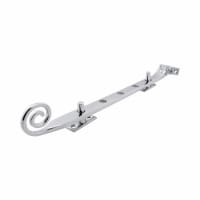 Hampstead Open Curl Casement Window Stay - 10"/250mm Length - Polished ...