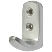 Anti-Ligature Single Coat Hook - 63 x 63mm - Stainless Steel ...