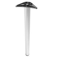 Worktop Legs - 60 x 1100mm - Polished Chrome | IronmongeryDirect | Same ...