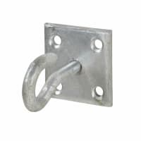 Heavy Duty Ring on Plate - 50 x 50 x 8mm - 316 Stainless Steel ...