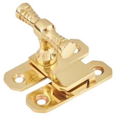 Cupboard Turn Catch - 50mm - Solid Brass | IronmongeryDirect