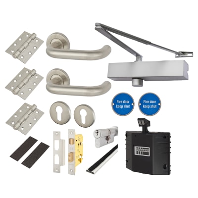 Medium Duty Fire Door Kits | Hinges & Closers