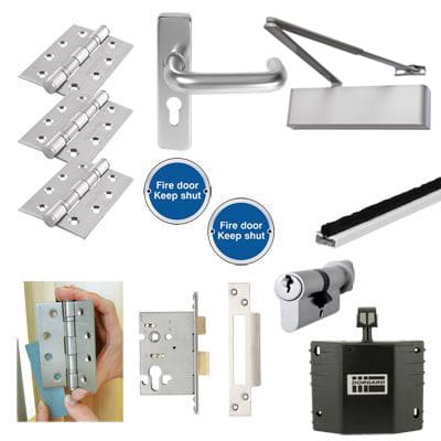 Heavy Duty Fire Door Kits | Hinges & Closers
