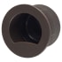 M Marcus Round Door Edge Flush Pull - Matt Bronze | IronmongeryDirect