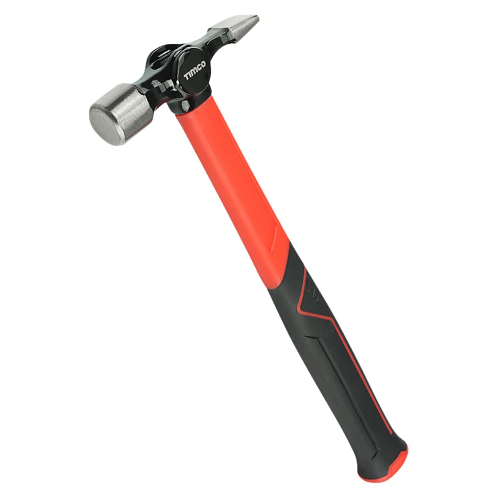 TIMCO Fibreglass Cross Pein Hammer - 8oz | IronmongeryDirect | Same Day ...