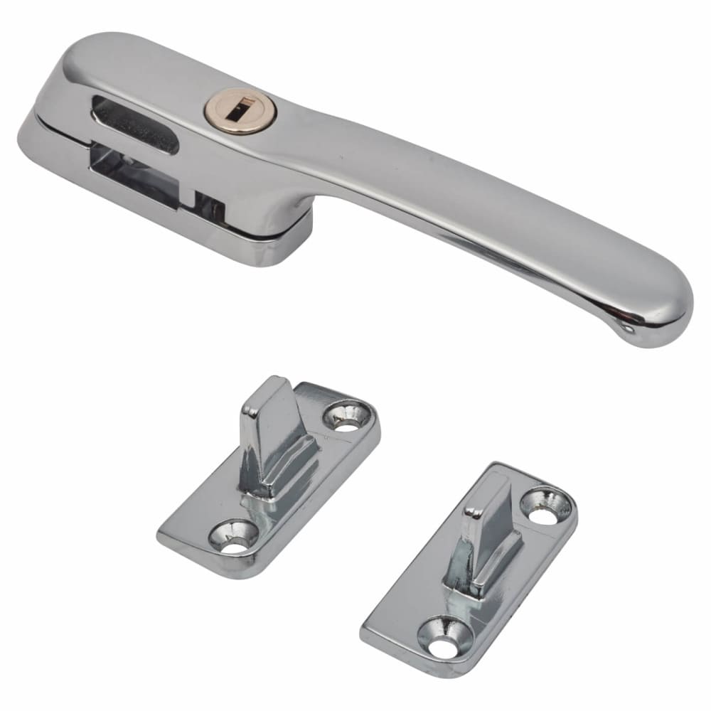 Fab & Fix Craftsman Casement Fastener Locking - Chrome ...