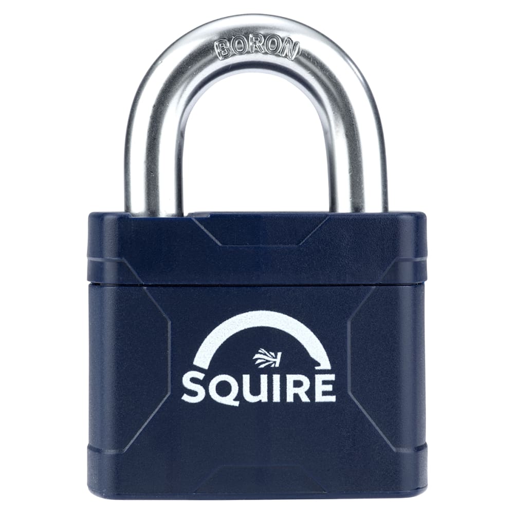 Squire Stronglock Laminated Steel Open Shackle Padlock - 55mm Body - 24 ...