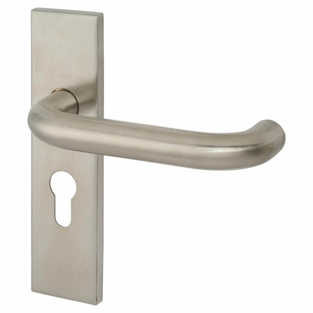 Touchpoint 19mm Return to Door Handle Square Plate - Euro Lock Set 47 ...
