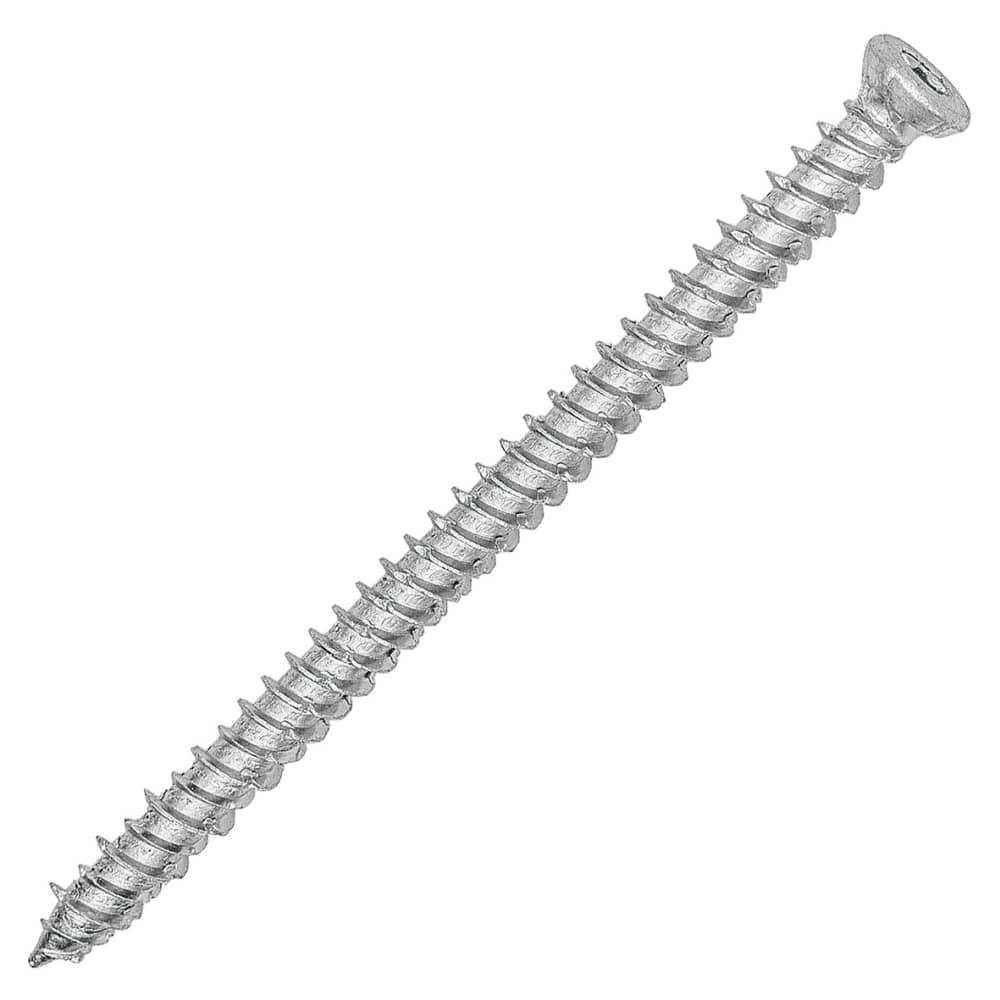 Frame Screw for Concrete 7.5x92 | IronmongeryDirect | Same Day Despatch