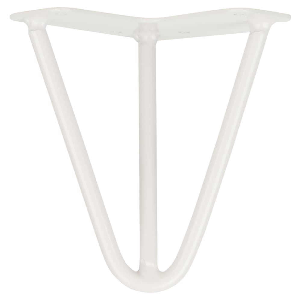 Altro Hairpin Leg - 3 Pin - 150mm Height - White - Pair ...