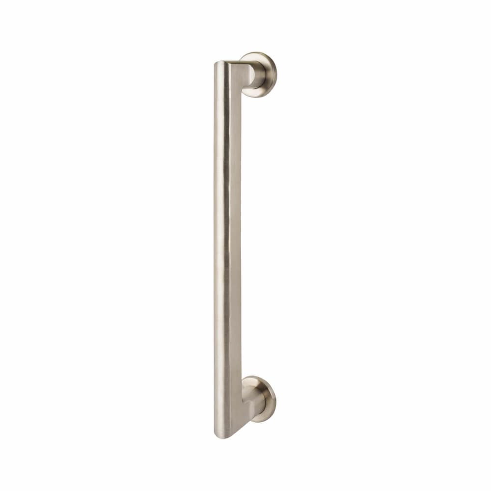 Hampstead Tee Pull Handle on Rose - 350mm Centres - Stainless Steel ...