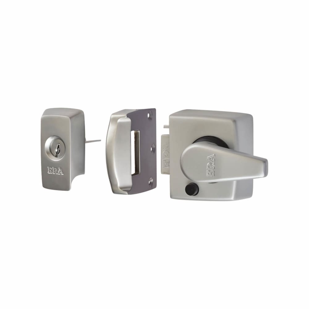 ERA BS8621:2007 Keyless Egress Nightlatch - 40mm Backset - Satin Chrome ...