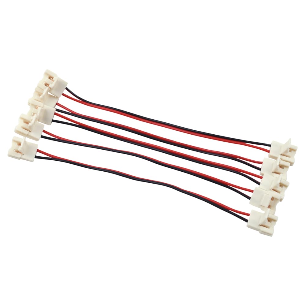 Integral LED 2 Way Connectors for 10mm Flexible LED Cabinet Strip ...