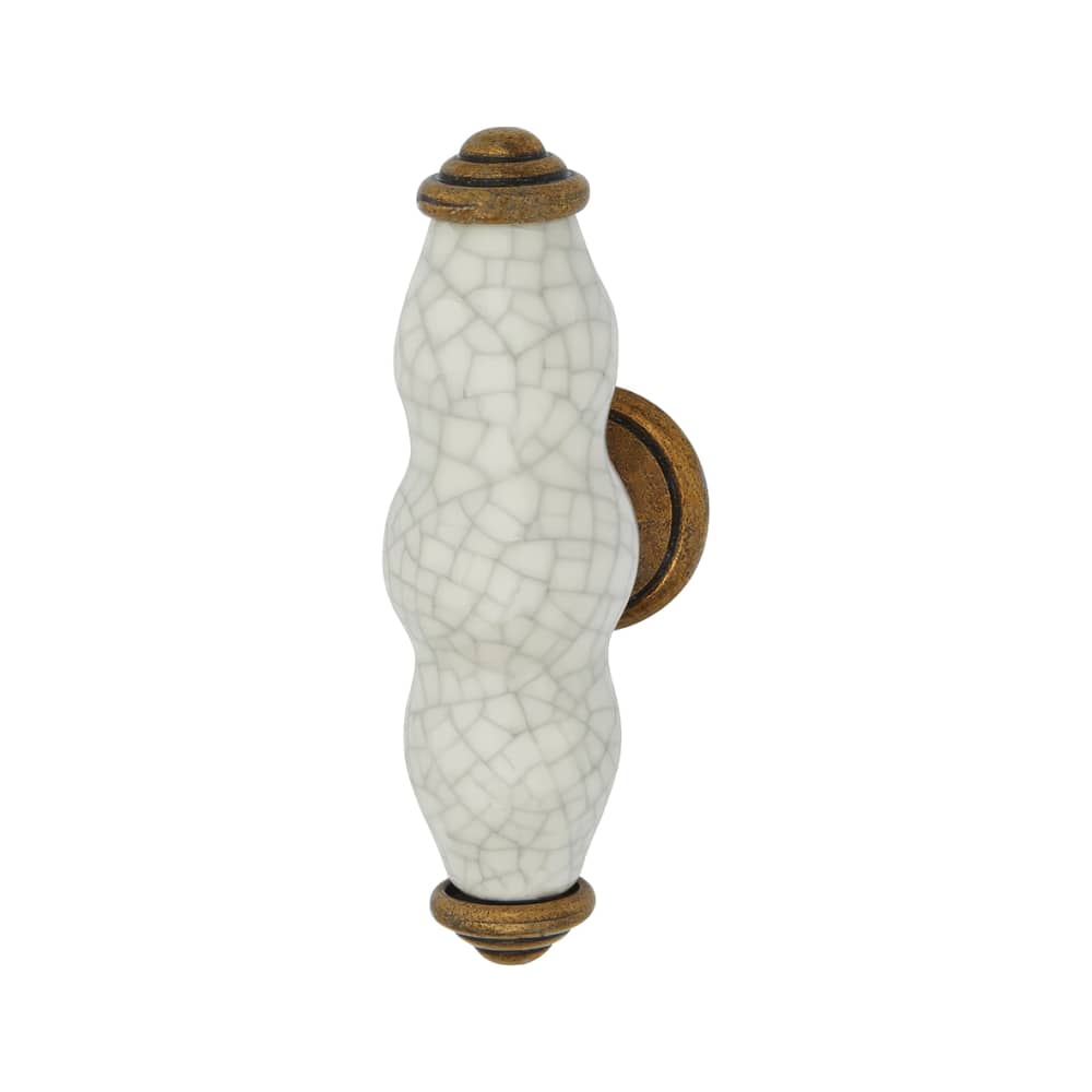 Hampstead Porcelain Shutter Cabinet Knob - Crackle Glaze - 23 x 76mm ...