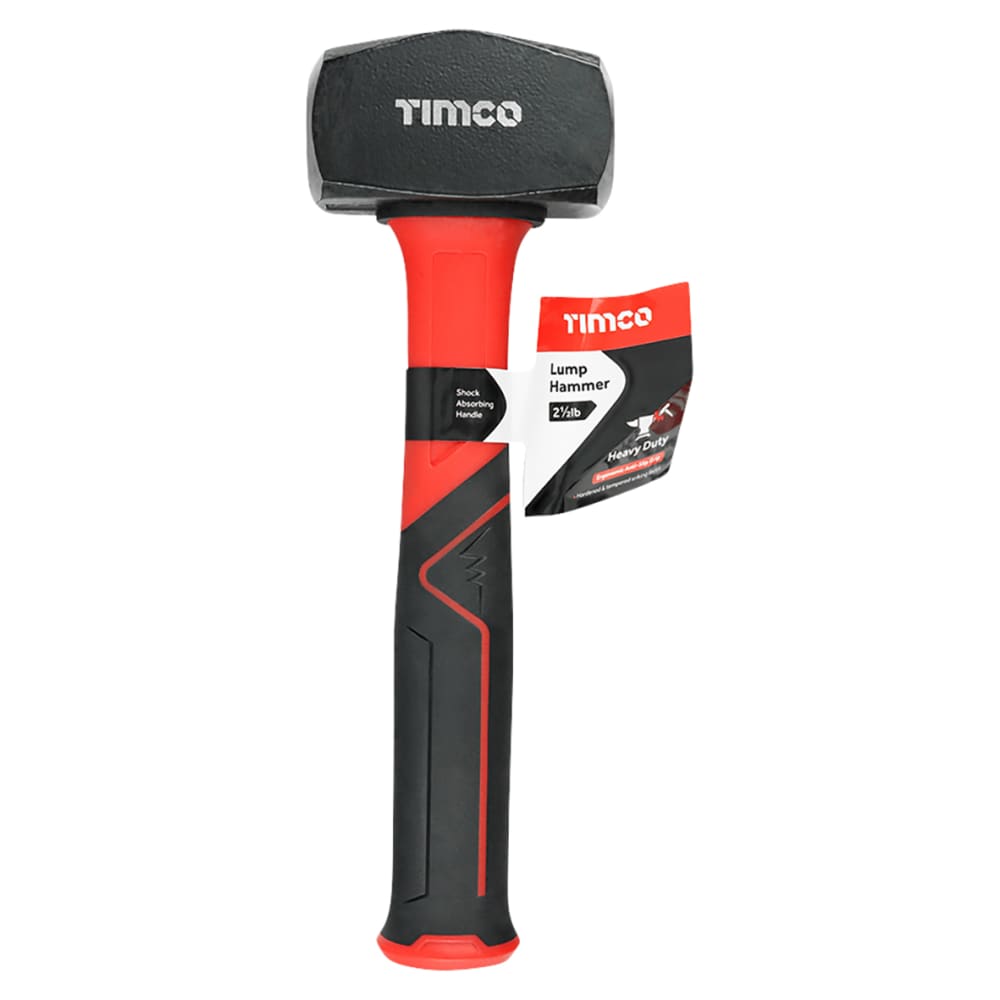 TIMCO Fibreglass Lump Hammer - 40oz | IronmongeryDirect | Same Day Despatch