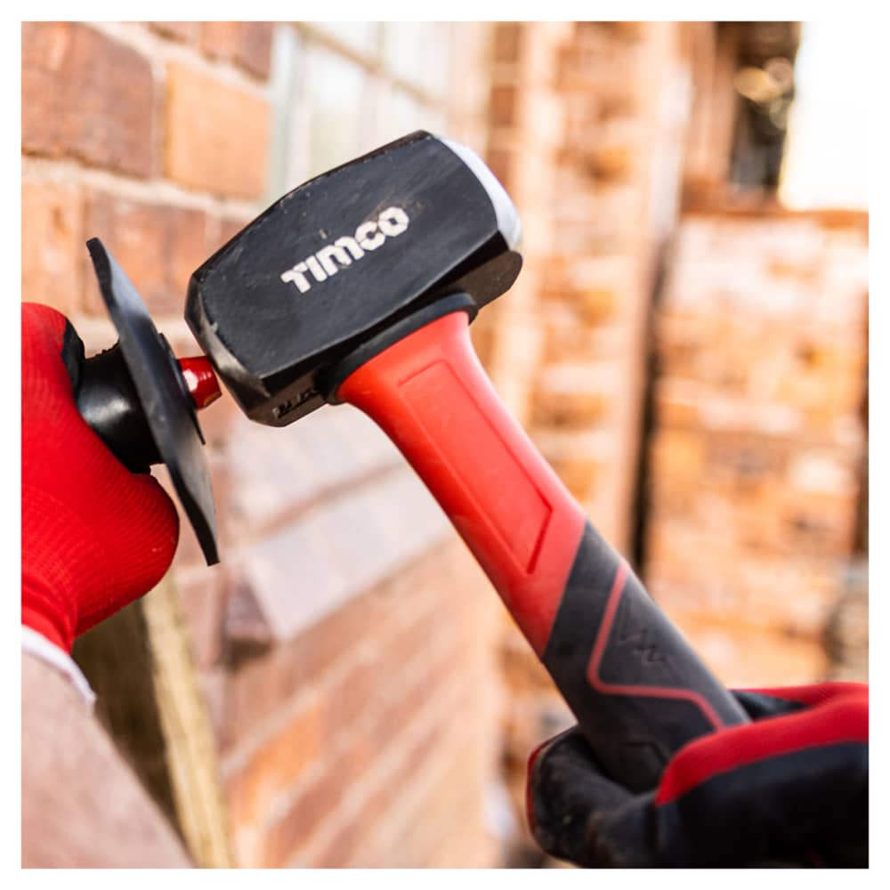 TIMCO Fibreglass Lump Hammer - 40oz | IronmongeryDirect | Same Day Despatch