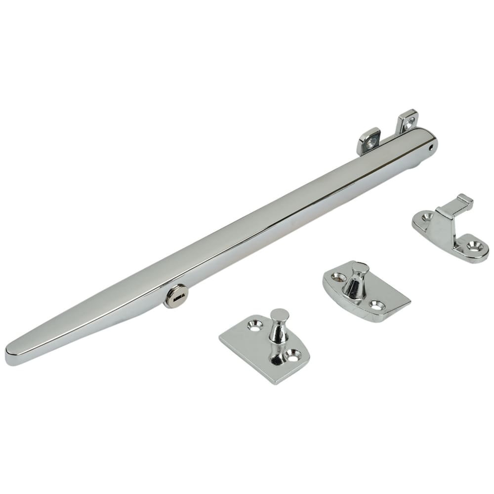 Altro Timber Range Locking Window Stay - 11 Inch /280mm - Bright Chrome ...