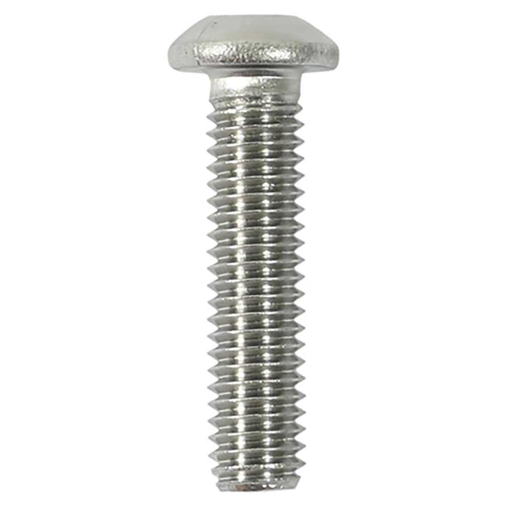 TIMco Button Head Socket Screws - M6 x 12mm - A2 Stainless Steel - Pack ...