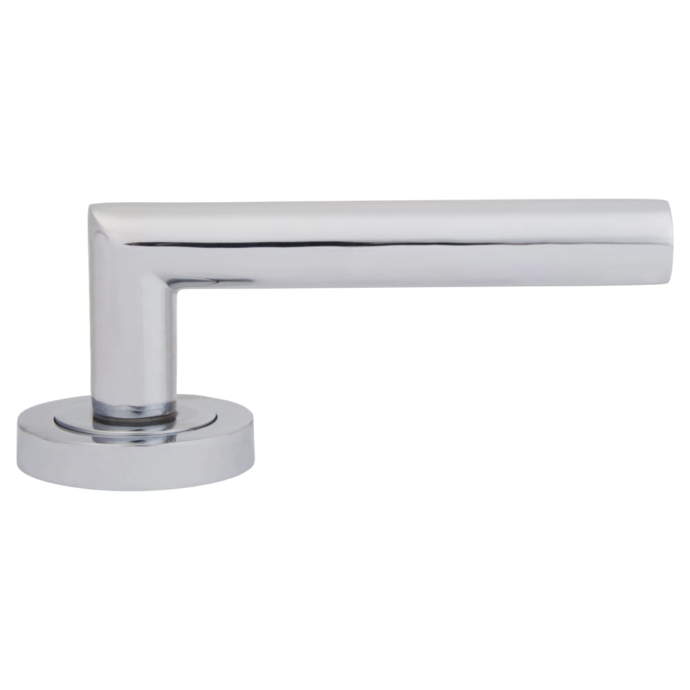 Altro Emily Door Handle on Rose - Polished Chrome | IronmongeryDirect ...