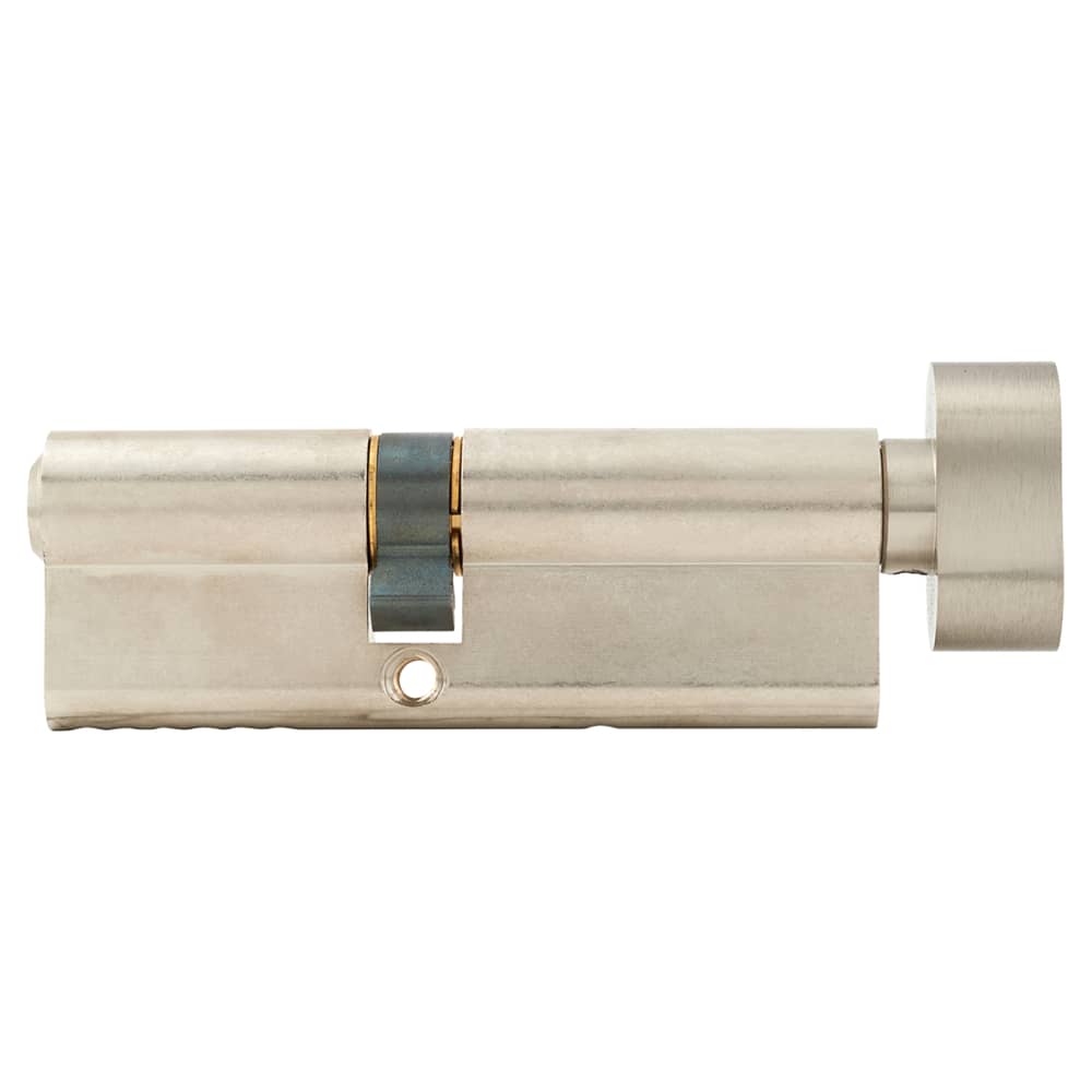 Yale 6 Pin 90mm Euro Thumbturn Cylinder - 50mm [Turn] + 40mm - Satin ...