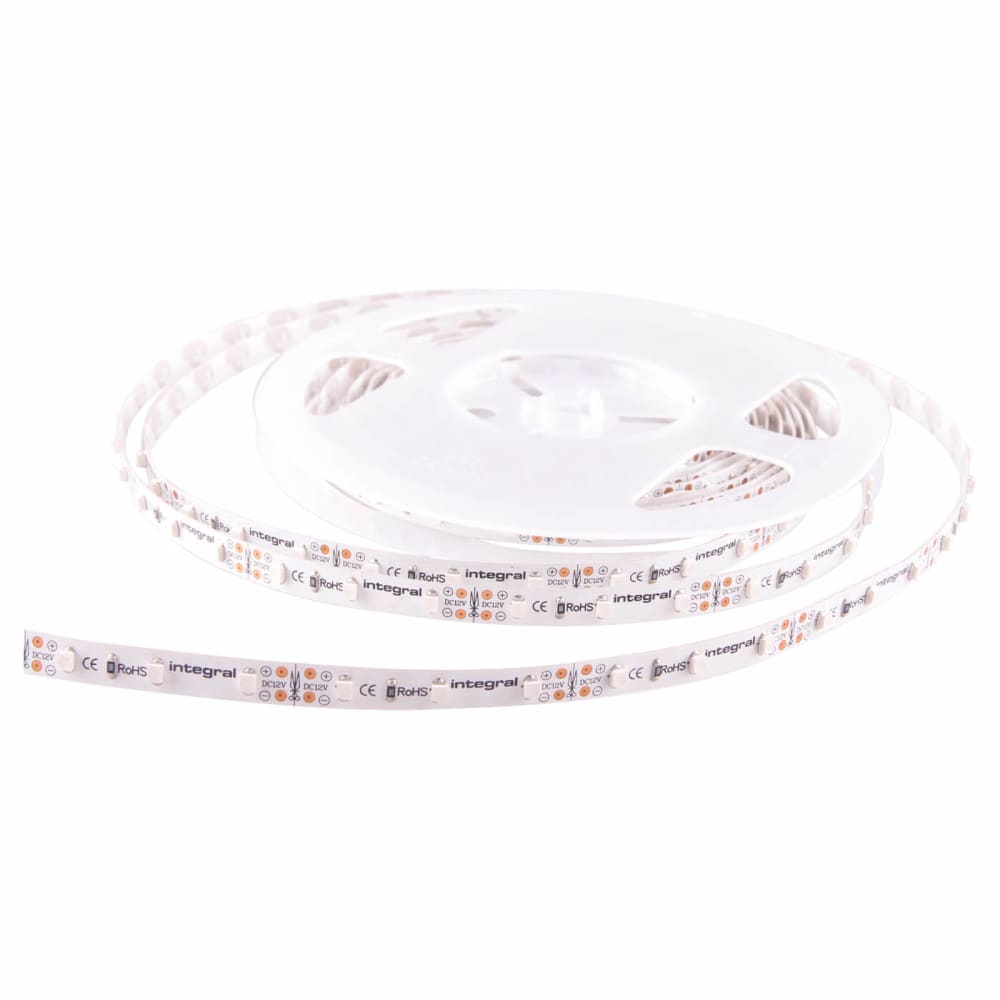 Integral LED 6W Flexible LED Strip Light - IP33 - 5000mm - 138 lumens ...