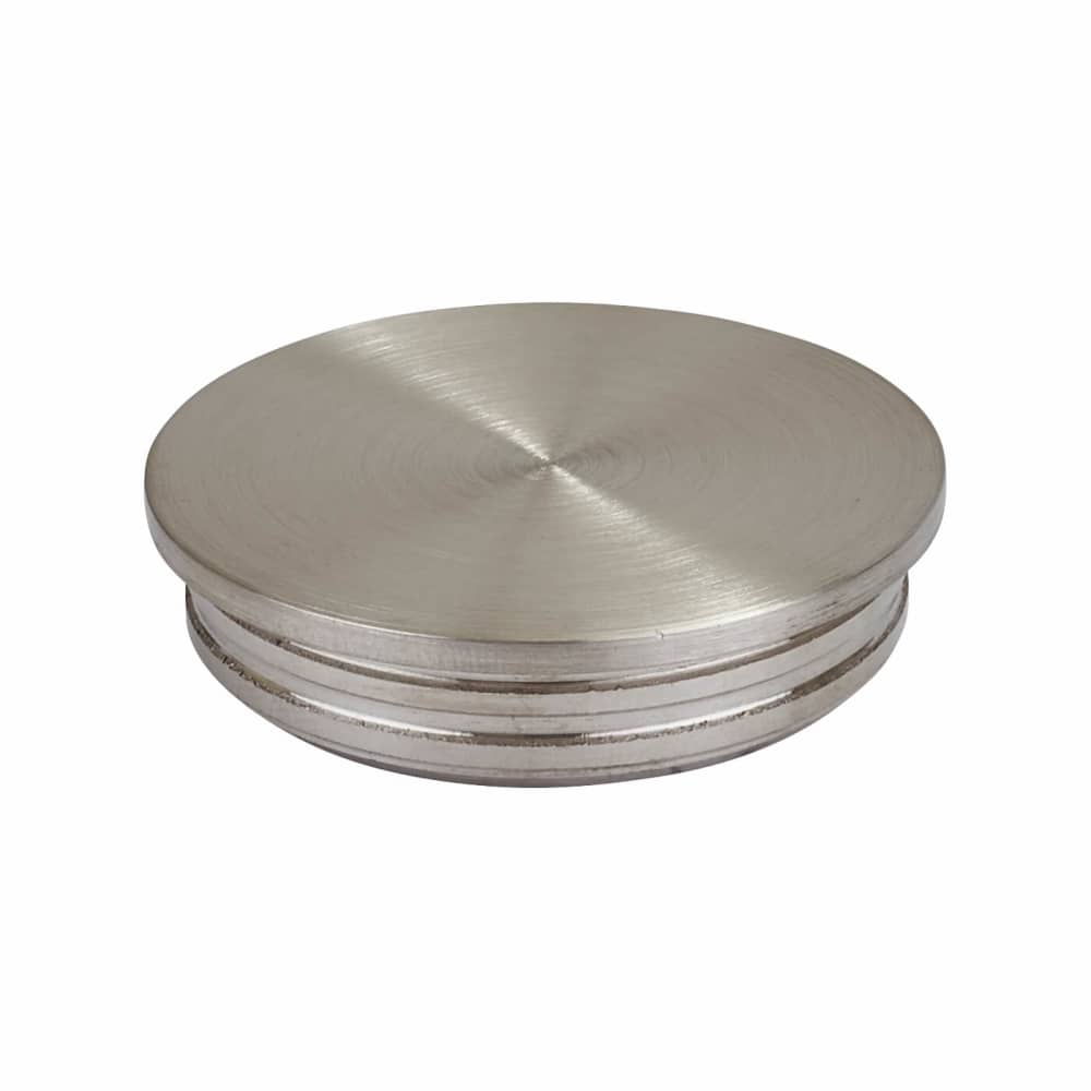 Balustrade Circular Flat End Cap - 316 Stainless Steel - Brushed Satin ...