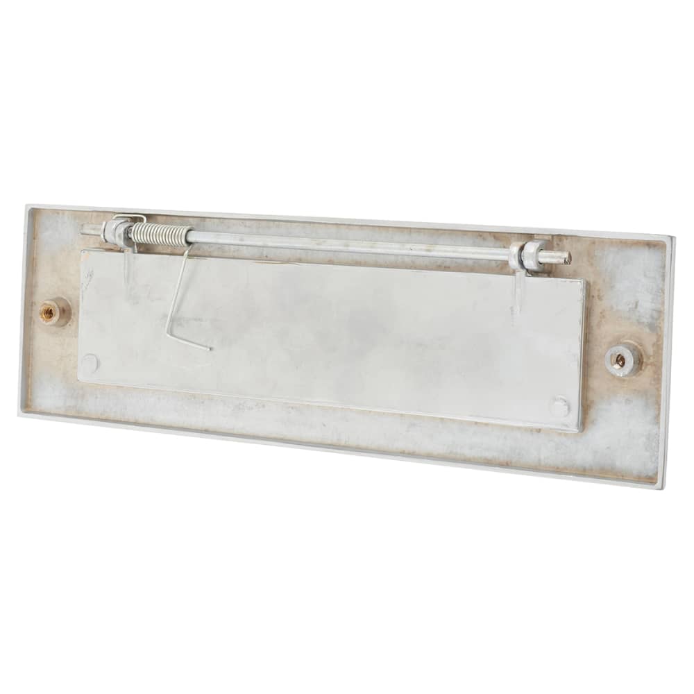 Letter Plate - 306 x 100mm - Satin Chrome | IronmongeryDirect | Same ...