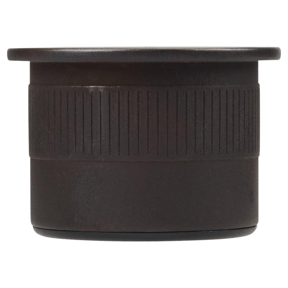 M Marcus Round Door Edge Flush Pull - Matt Bronze | IronmongeryDirect ...