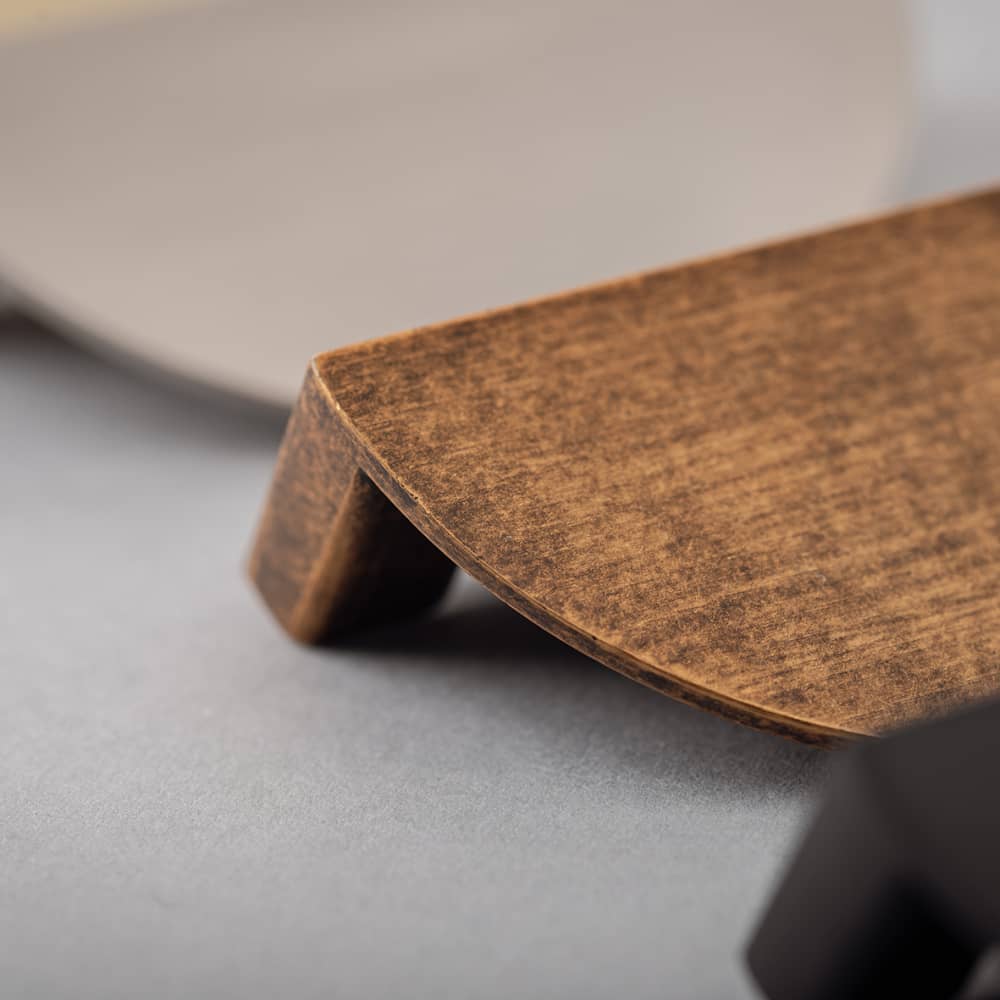 Altro Otley Cabinet Finger Pull Handle - 96mm Centres - Matt Black ...