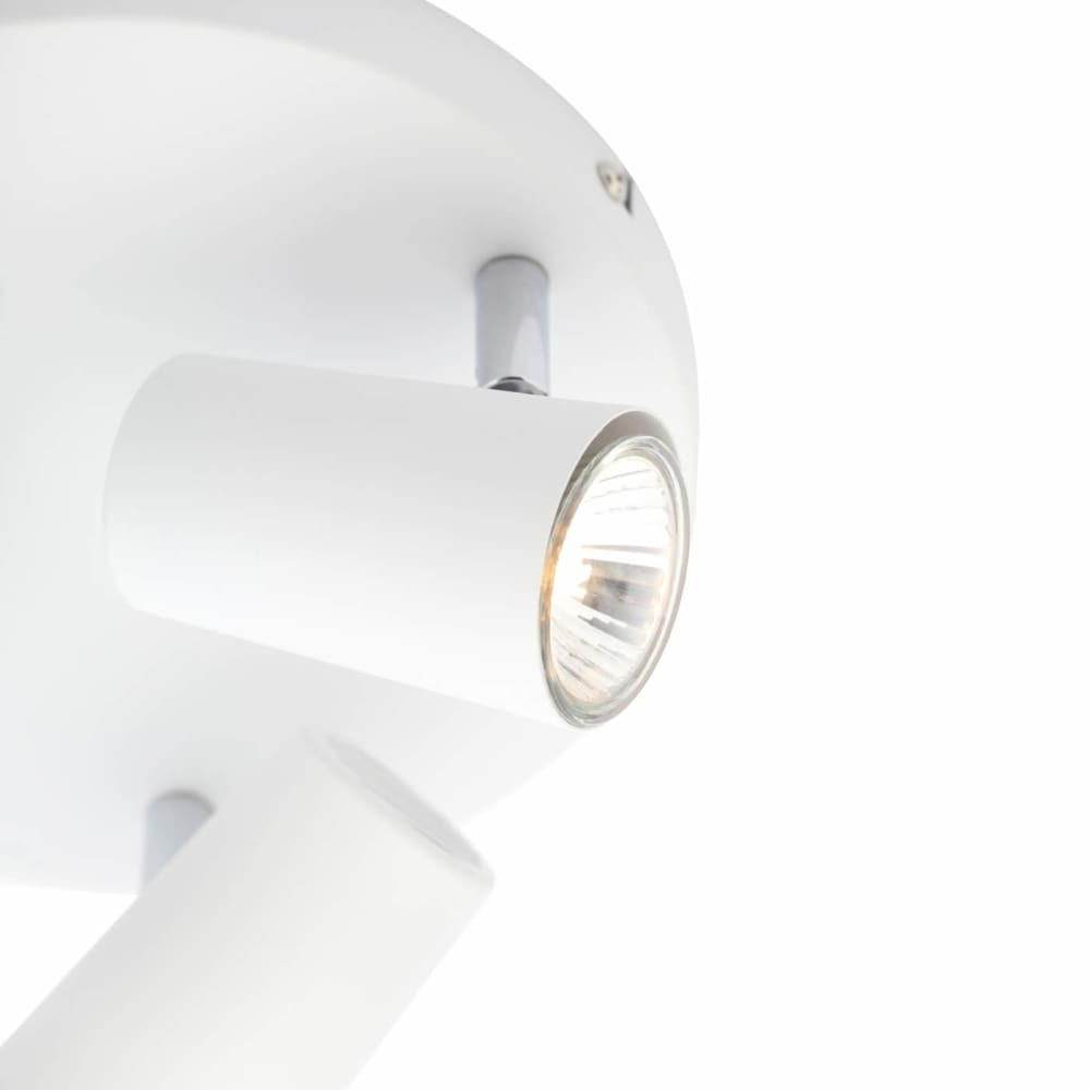 Forum Inlight Harvey 3 Light Circular Ceiling Spotlight - White ...