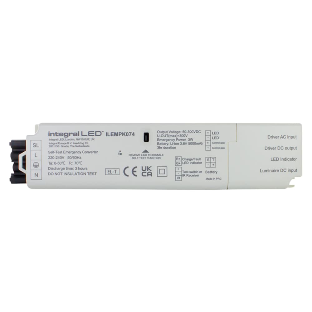 Integral LED Emergency Conversion Kit for LED Panels with Remote LED ...