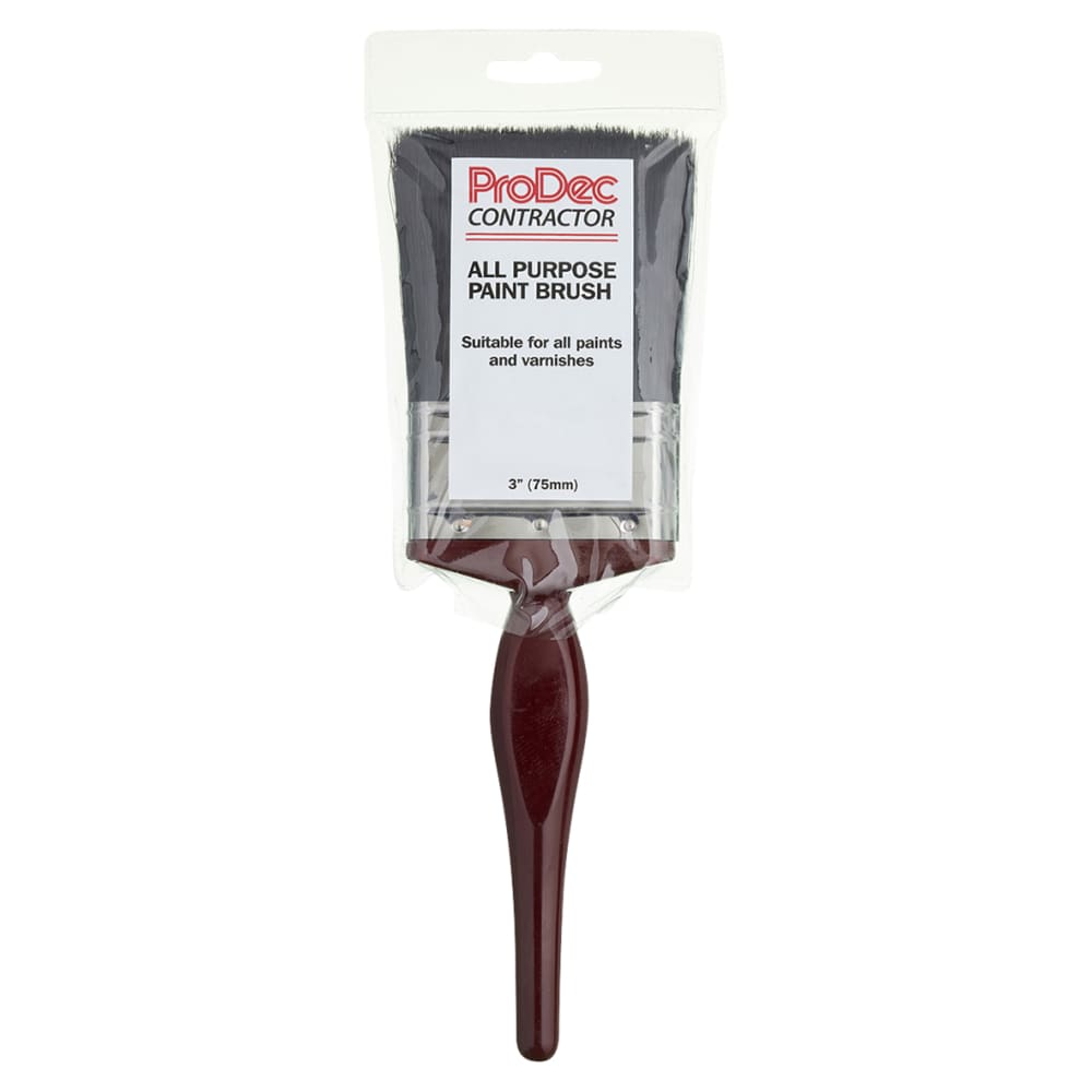 ProDec All Purpose Paint Brush - 3"/76.2mm Width | IronmongeryDirect ...