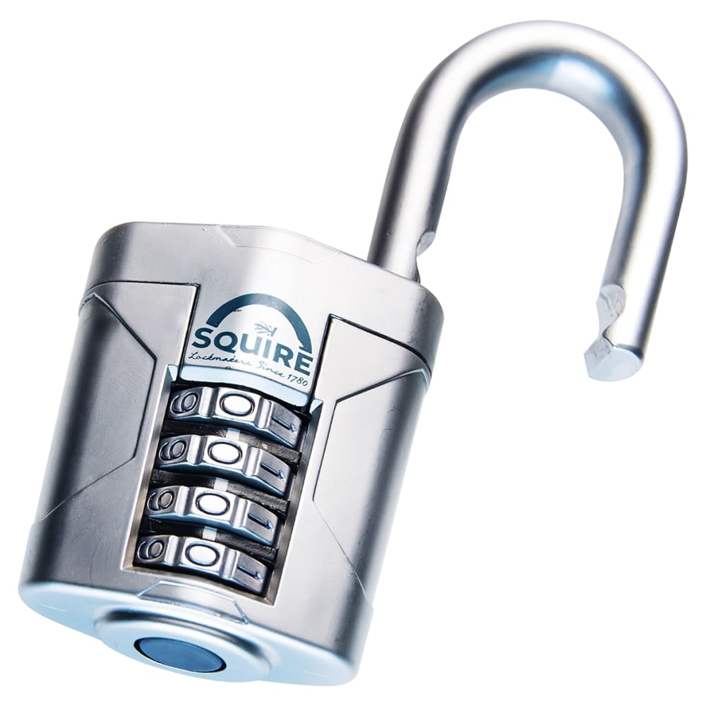 Squire Vulcan Combination Open Shackle Padlock - 50mm ...