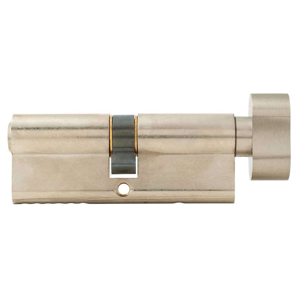 Yale 6 Pin 80mm Euro Thumbturn Cylinder - 40mm [Turn] + 40mm - Satin ...