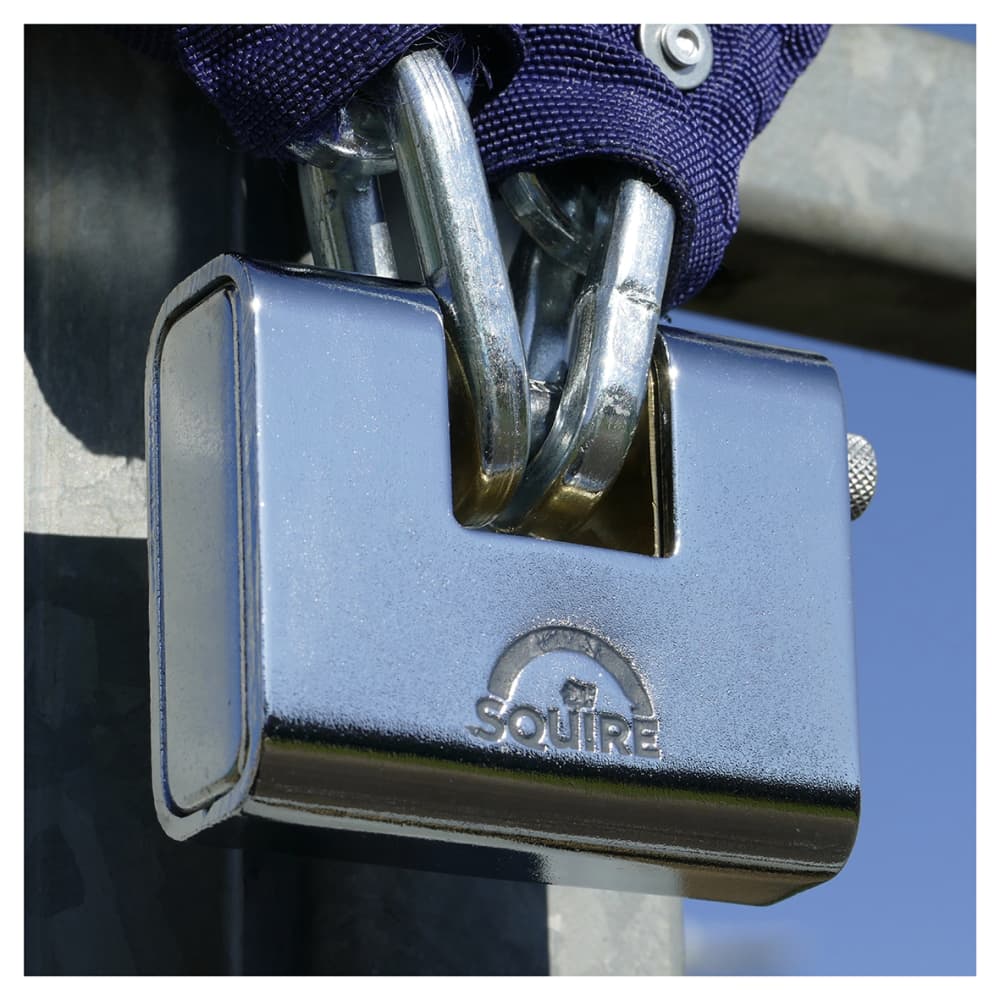 Henry Squire Armoured Steel Shutter Lock 80mm KA | IronmongeryDirect ...