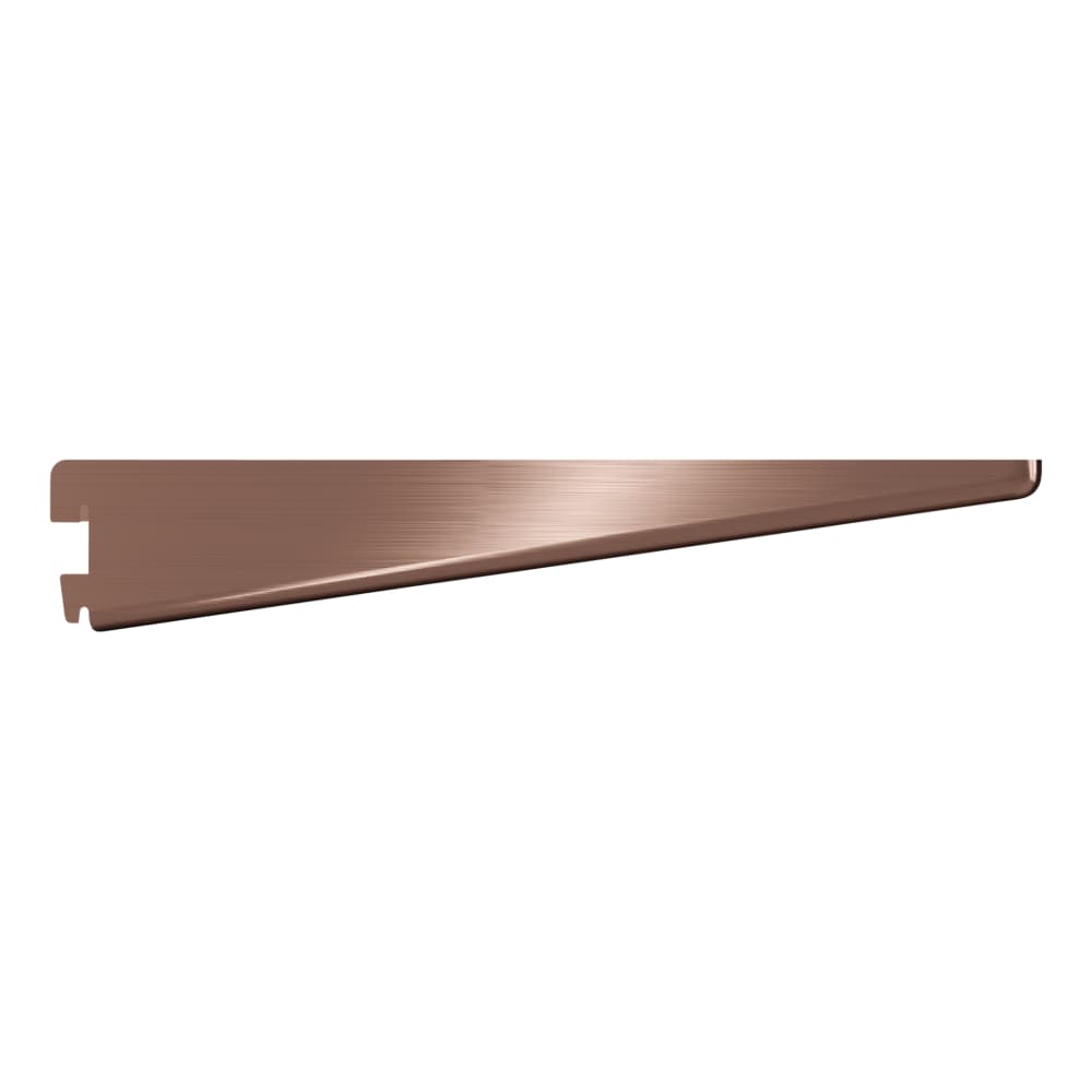 Rothley Twin Slot Shelf Bracket - 270mm Length - Antique Copper ...