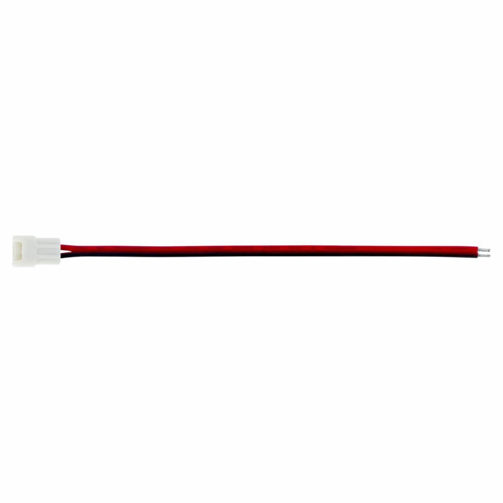 Integral LED Connector & Wire for 8mm Flexible LED Cabinet Strip Lights ...