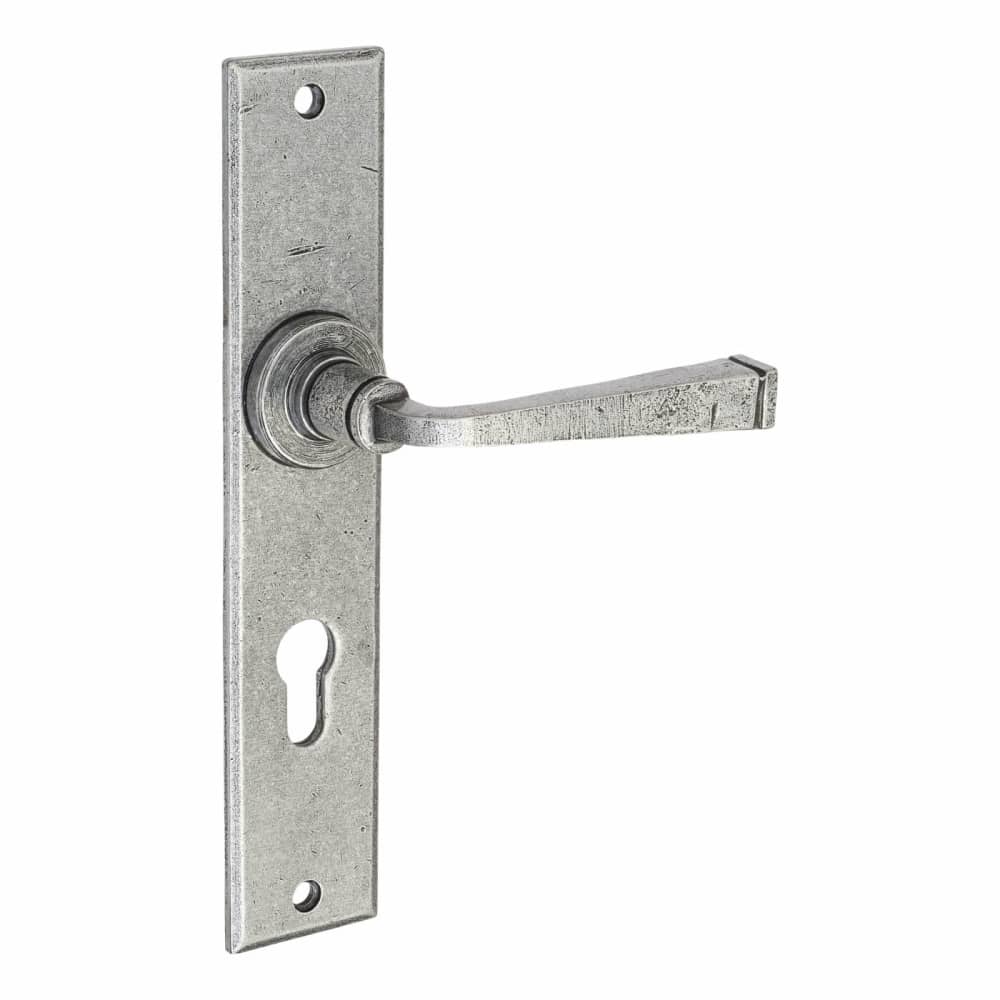 Olde Forge Avon Lever - Euro set - 72mm centres - Pewter ...