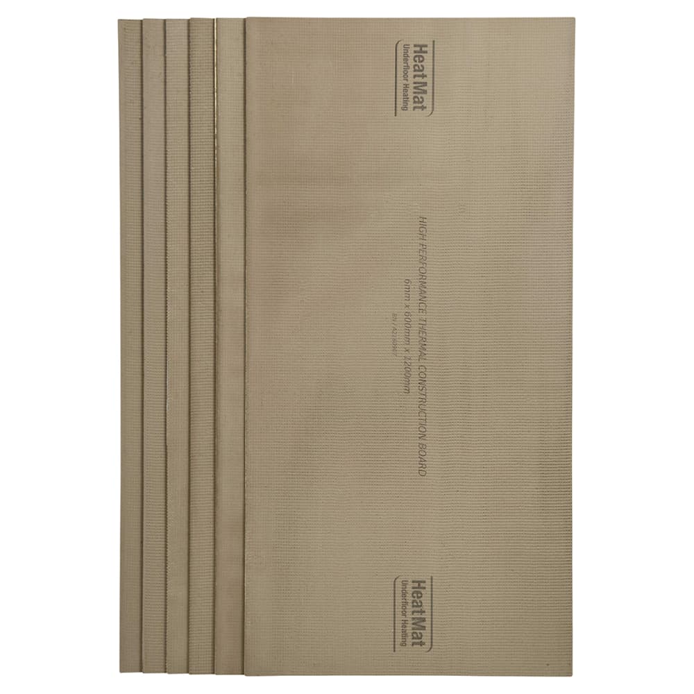 Heat Mat TTB-010-4PCK 10mm Thermal Insulation Boards - 2.88mÂ² - Pack ...